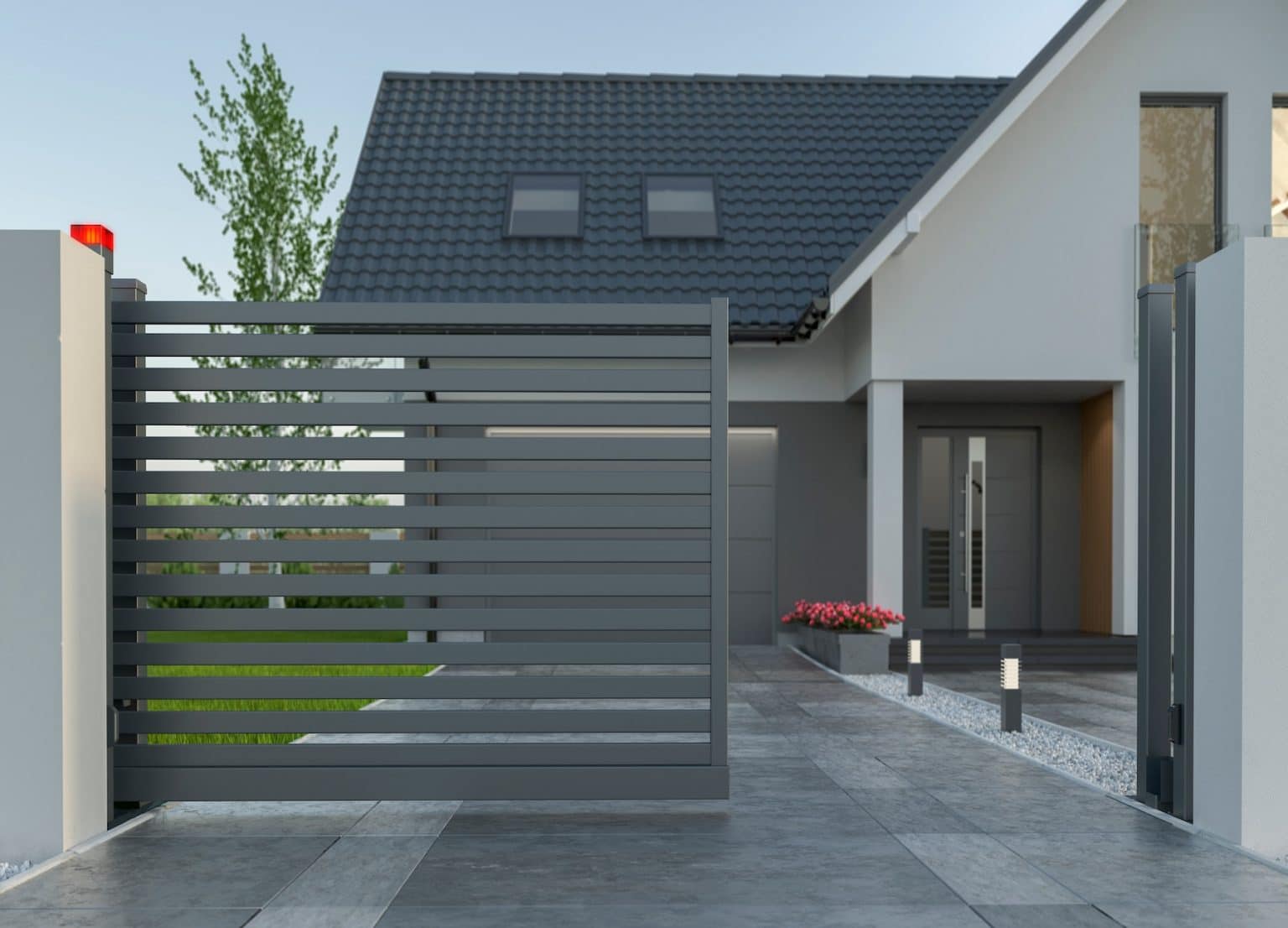 Comment raviver un portail en aluminium ? - Portes et fenêtres PVC ...